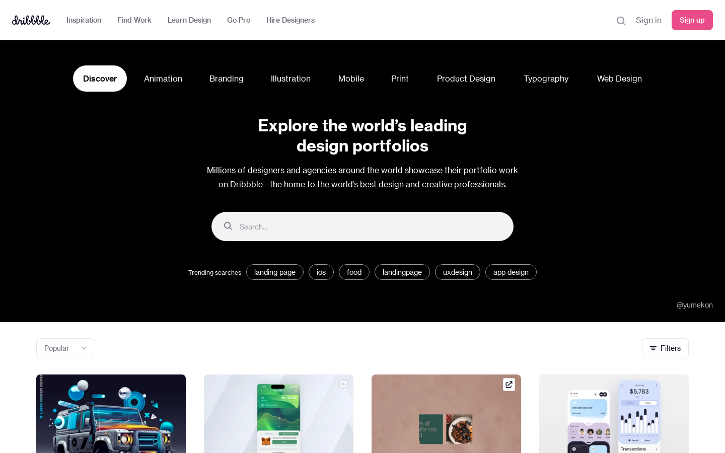 Top 10 resources for UX/UI inspiration - UX Parrot
